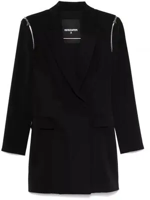 Patrizia Pepe Detachable-sleeve Mini Dress