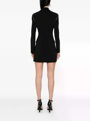 Patrizia Pepe Detachable-sleeve Mini Dress