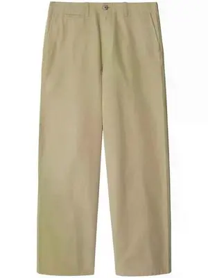 Burberry Straight-leg Cotton Chinos