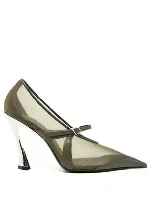 MUGLER 100mm Mesh Pumps