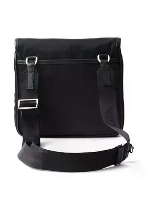 Prada Re-nylon And Saffiano Leather Shoulder Bag