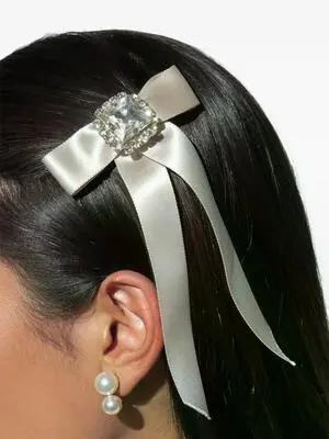 JENNIFER BEHR Zora Silk Bow Barrette