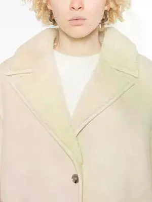 Loulou De Saison Lambskin Suede Coat