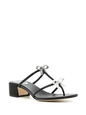 Rene Caovilla Caterina 40mm Leather Sandals