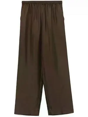 Loulou De Saison Alera Straight-leg Trousers - Brown