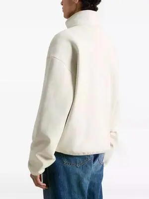 Woolrich Fleece Zip Sweatshirt - Neutrals