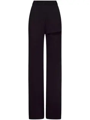 AREA Asymmetric Slit Trousers