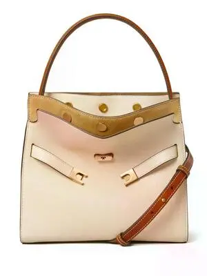 Tory Burch Lee Radziwill Small Tote - Neutrals