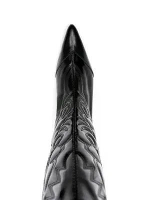 Toga Leather Western Boots