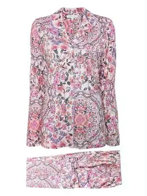 Johnny Was The Carly Pyjama Set - Pink