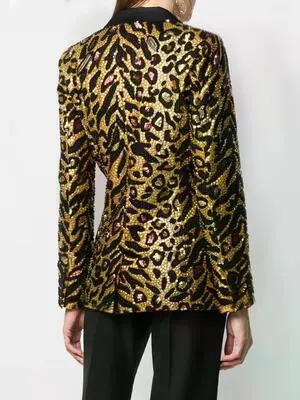 Moschino Tiger Sequin-embellished Blazer