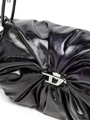 DIESEL® Scrunch-d Shoulder Bag - Black