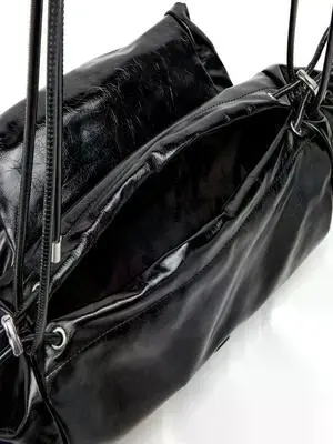 DIESEL® Scrunch-d Shoulder Bag - Black