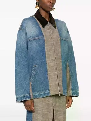 Stella McCartney Tweed Denim Jacket