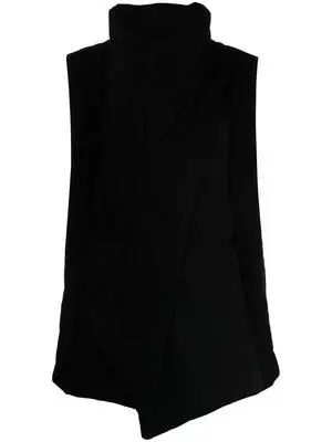 JULIUS Asymmetric Long-sleeve Vest