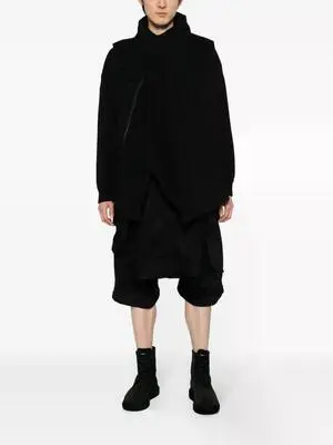 JULIUS Asymmetric Long-sleeve Vest