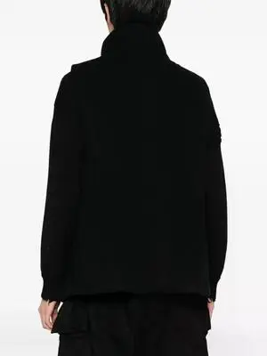 JULIUS Asymmetric Long-sleeve Vest