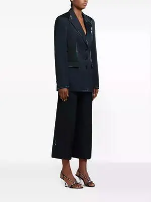 Marni Decorative-stitching Cropped Trousers