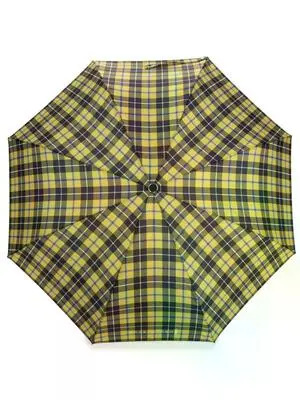 Mackintosh Ayr Check-pattern Automatic Telescopic Umbrella