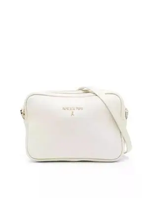 Patrizia Pepe Logo-embellished Leather Crossbody Bag