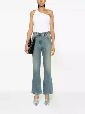 Givenchy 4g-motif Straight-leg Jeans