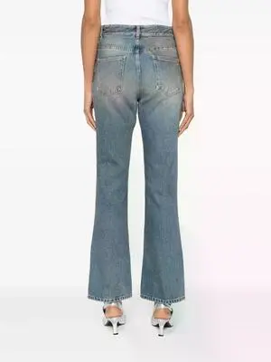 Givenchy 4g-motif Straight-leg Jeans