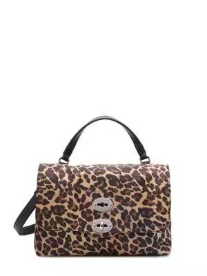 ZANELLATO Leopard-print Tote Bag - Brown