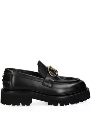 Roberto Cavalli Logo-plaque Loafers