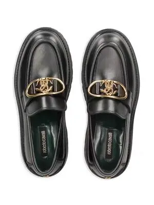 Roberto Cavalli Logo-plaque Loafers