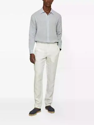 Orlebar Brown Griffon Linen Tailored Trousers - White