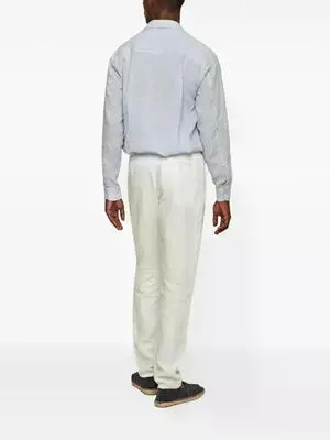 Orlebar Brown Griffon Linen Tailored Trousers - White