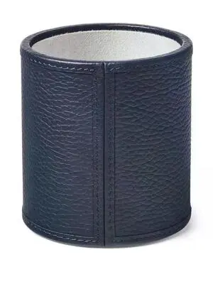 ASPINAL OF LONDON Grained Leather Pen Pot