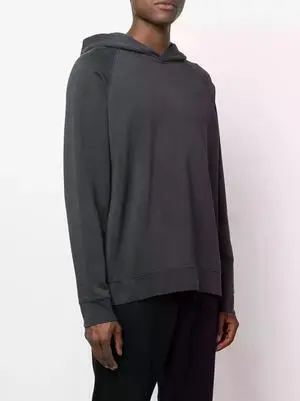 Vince Cotton Jersey Fleece Popover Hoodie