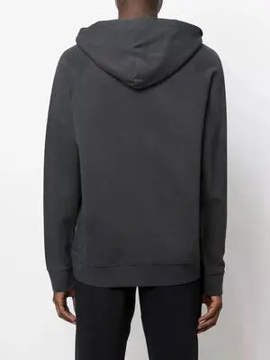 Vince Cotton Jersey Fleece Popover Hoodie