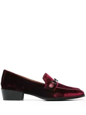 Roberto Festa Axel Velvet Loafers - Red