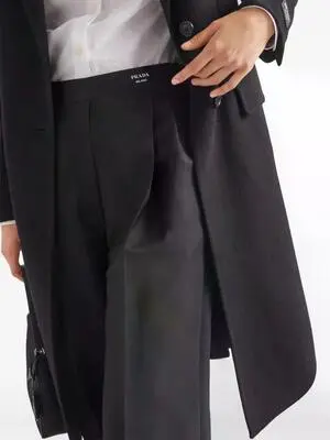 Prada Kid-mohair Tailored Trousers