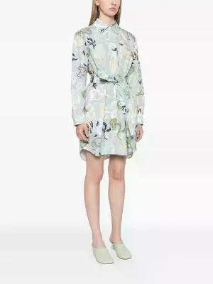 LANVIN Floral-print Mini Dress