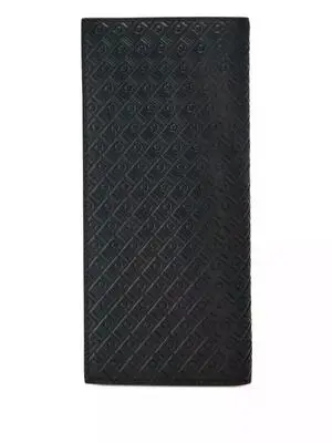 FERRAGAMO Monogram Organizer Wallet - Black