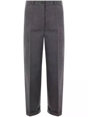 Prada Mid-rise Wool Tailored Trousers