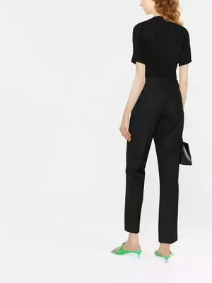 Balmain Button-detail Short-sleeve Top