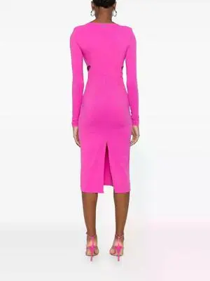 Patrizia Pepe Cut-out Midi Dress