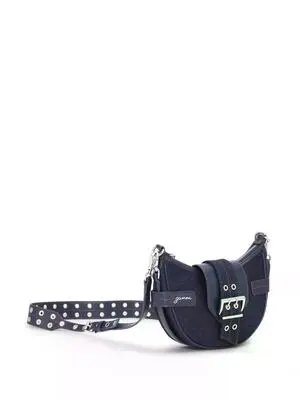 GANNI Small Bucky Denim Crossbody Bag