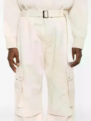 Jacquemus Le Cargo Straight Trousers - Neutrals