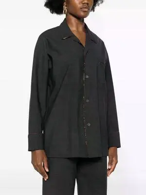 Fabiana Filippi Bead-trim Oversized Shirt