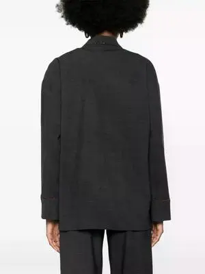 Fabiana Filippi Bead-trim Oversized Shirt