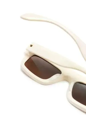 Alexander McQueen Rectangle-frame Sunglasses