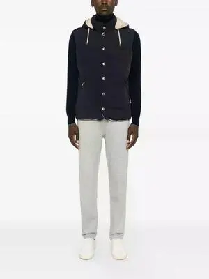 Brunello Cucinelli Drawstring Track Pants - Grey