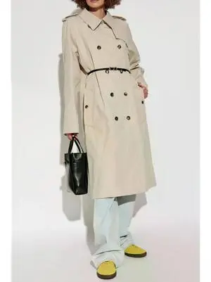 Givenchy Belted Double-breasted Trench Coat