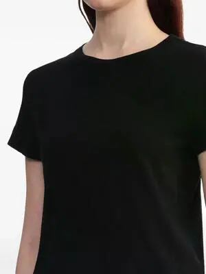 AGOLDE Adine Cotton T-shirt - Black