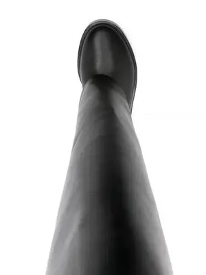 Casadei Layered Mid-calf Boots
